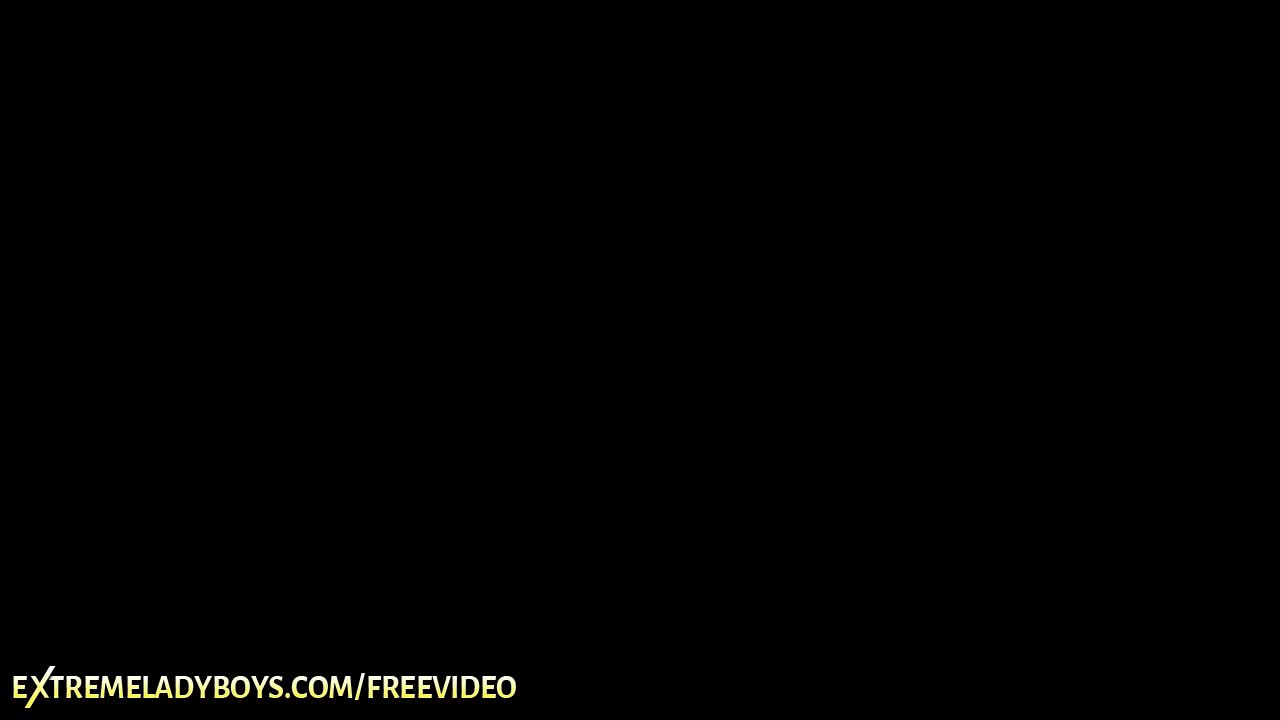 Brunette Asian Ladyboy With A Big Cock Gets Missionary Fucked In Bed 7447